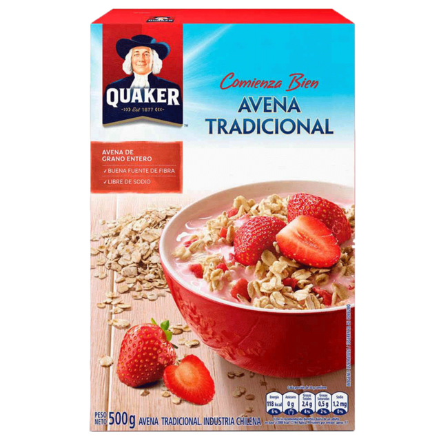 Quaker Avena Tradicional 470g - Comprar en B&B