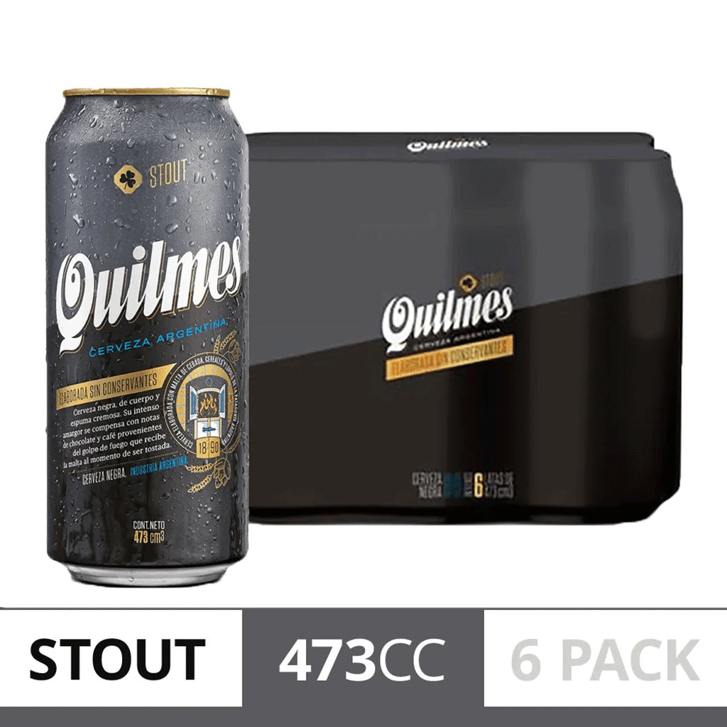 Quilmes 473 ml x6 - Comprar en B&B