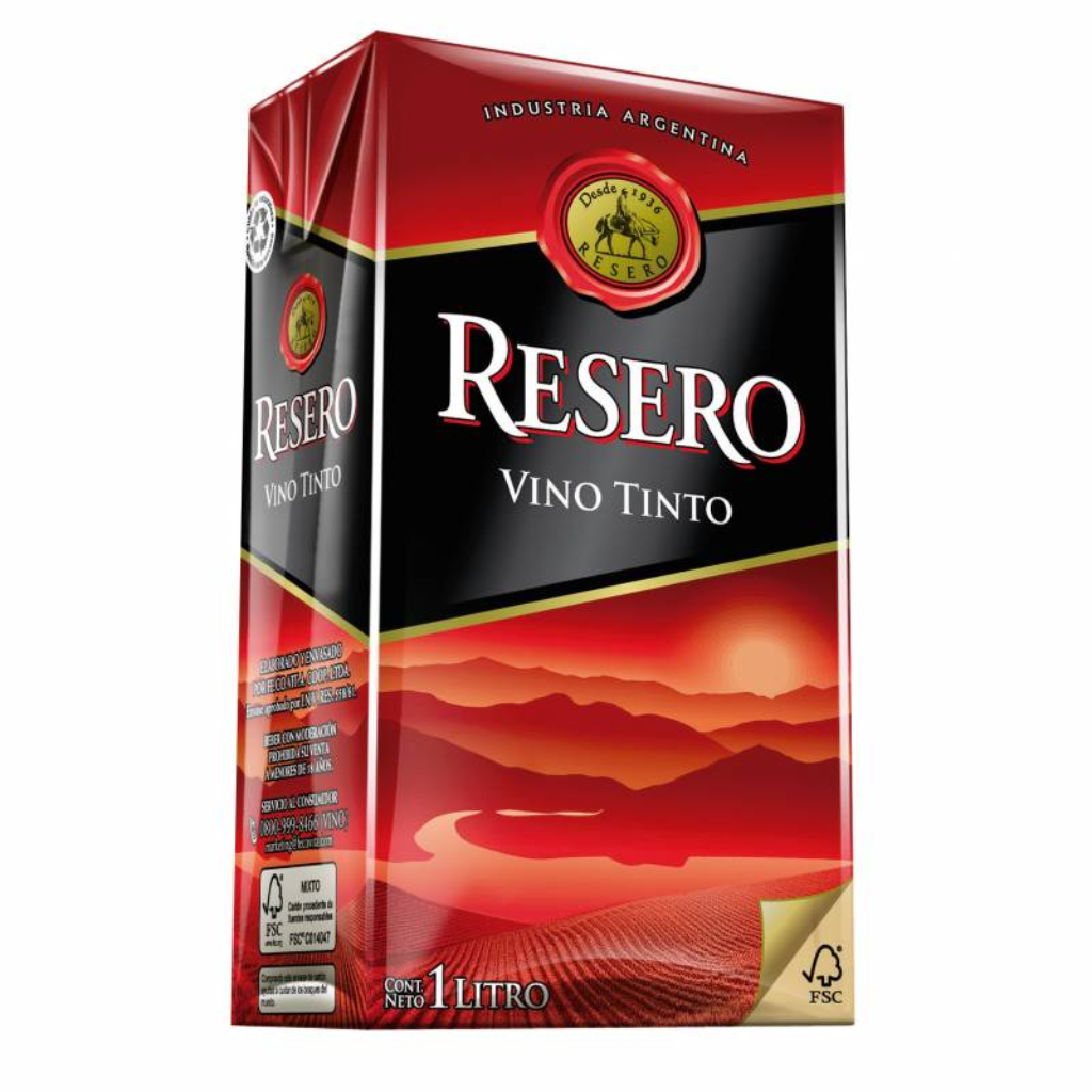 Resero Vino Tinto 1 Litro - Comprar en B&B