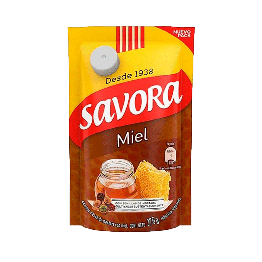 Savora mostaza con miel 275g - Comprar en B&B