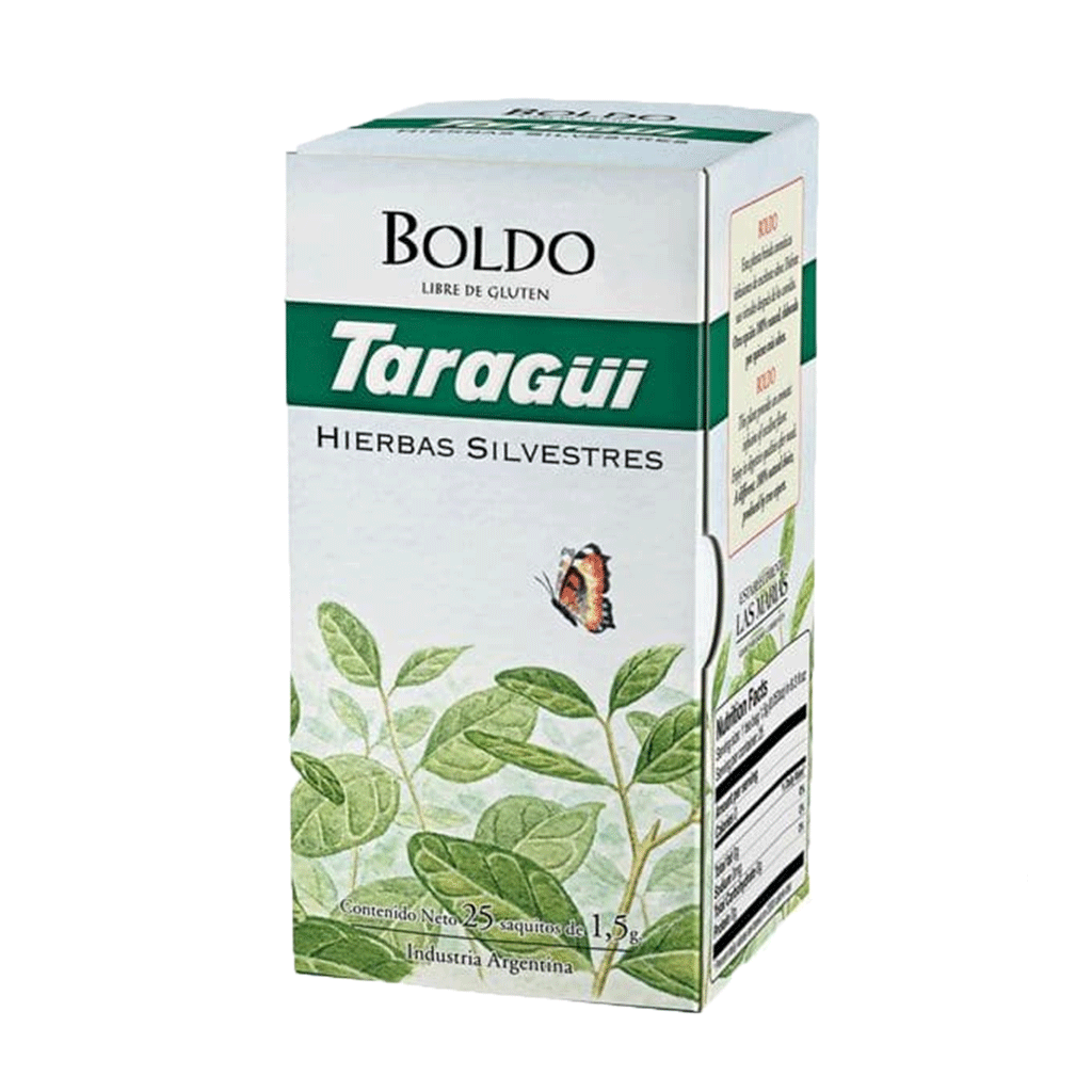 Taragui Té de Boldo 25 saquitos - Comprar en B&B