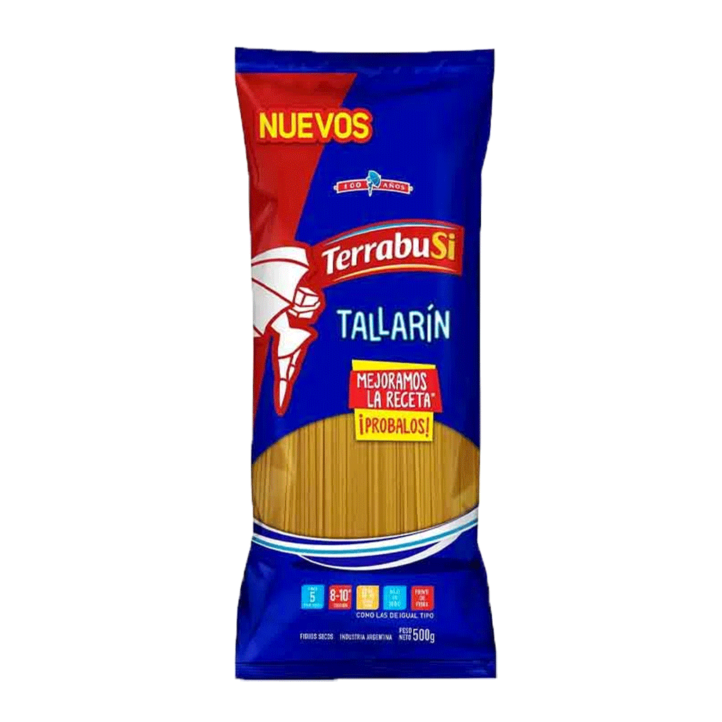 Terrabusi Fideos Tallarín - Comprar en B&B