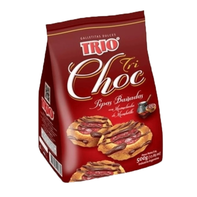 Trio Choc Pepas Bañadas - Comprar en B&B