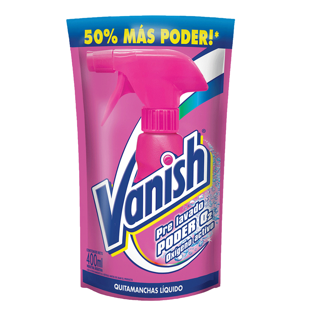Vanish Pre Lavado Poder O2 Oxigeno Activo - B&B