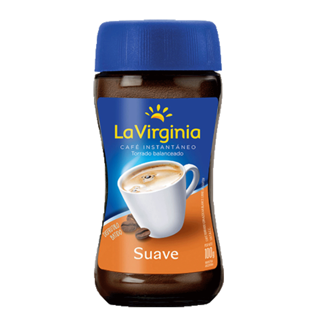 La Virginia Café Instantáneo Suave 170g - B&B