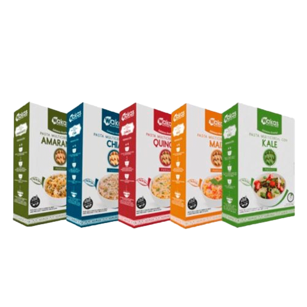 Wakas Pasta Multicereal Amaranto - Comprar en B&B