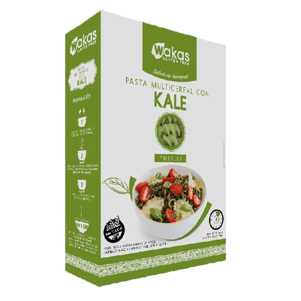 Wakas Pasta Multicereal Kale - Comprar en B&B