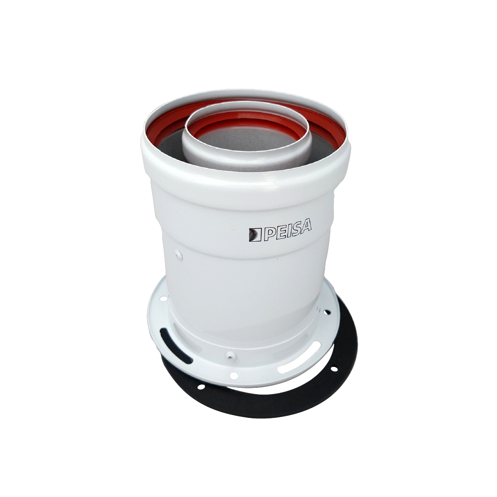 Kit Salida Vertical Coaxial Ø60/100 para Ventilación Calderas Murales