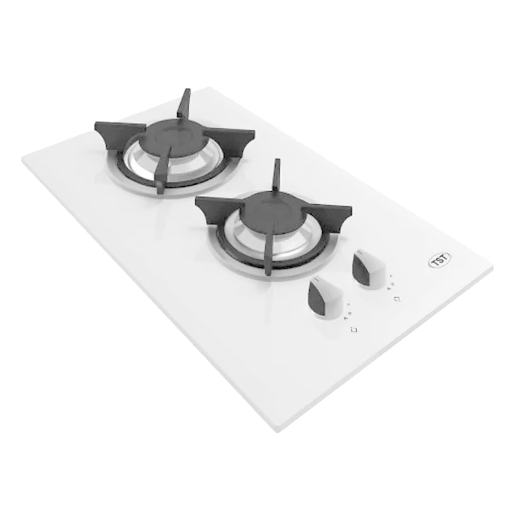 Anafe a Gas 2 Hornallas Blanco SPEZIA TST - Rio Plomo