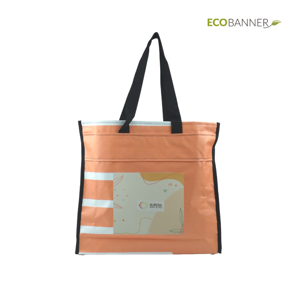 Ecobag Side Horizontal Brinde Banner - Programa Supera