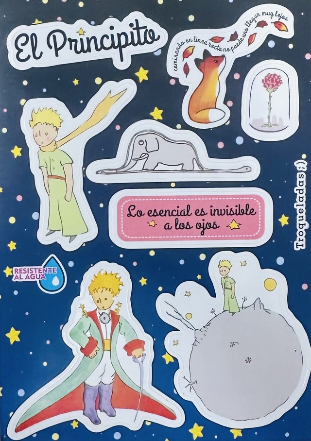 Stickers Autoadhesivos Principito - Deco Bazar