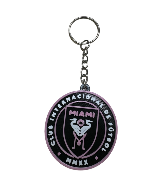 Llavero 3D Inter Miami - Comprar en Deco Bazar