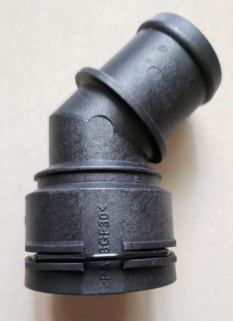 Conexão Radiador Agua Audi A3 Tt Bora Beetle Golf 1j0121619