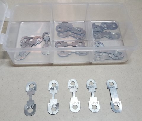 Kit Fusível Cinta 25 Peças Automotivo 30a 40a 50a 110a 150a