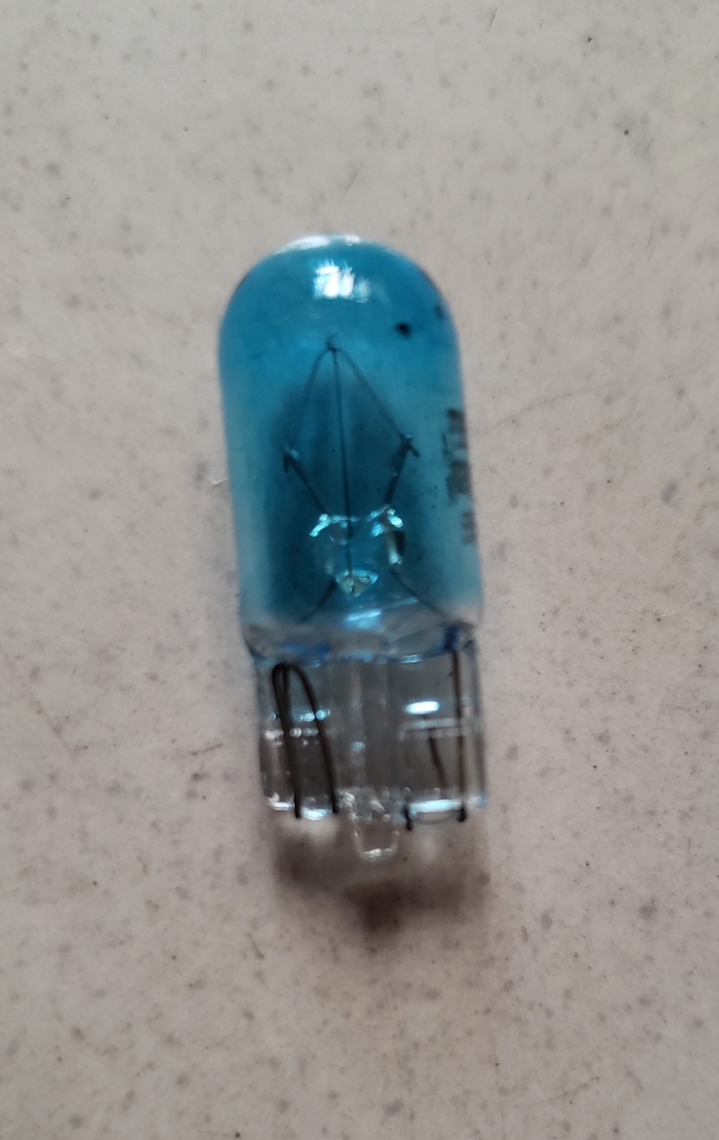 10 Lâmpadas Pingo Azul 12v 5w T10 Fit City Civic Palio Siena Strada Kwid