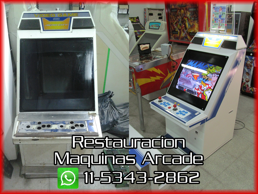 Sega Astro City Restaurado Hyperspin