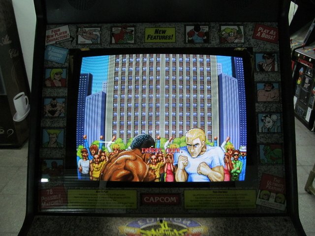 Arcade Original Capcom Big Blue Street Fighter 2 Champion Edition