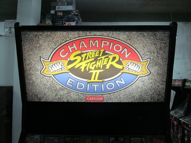 Arcade Original Capcom Big Blue Street Fighter 2 Champion Edition