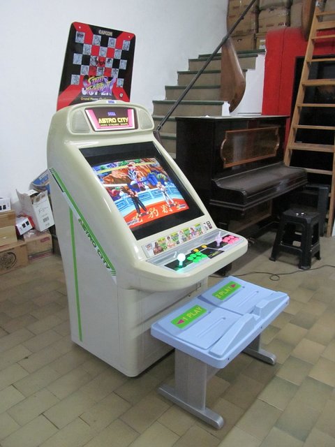 Arcade Original Capcom Big Blue Street Fighter 2 Champion Edition