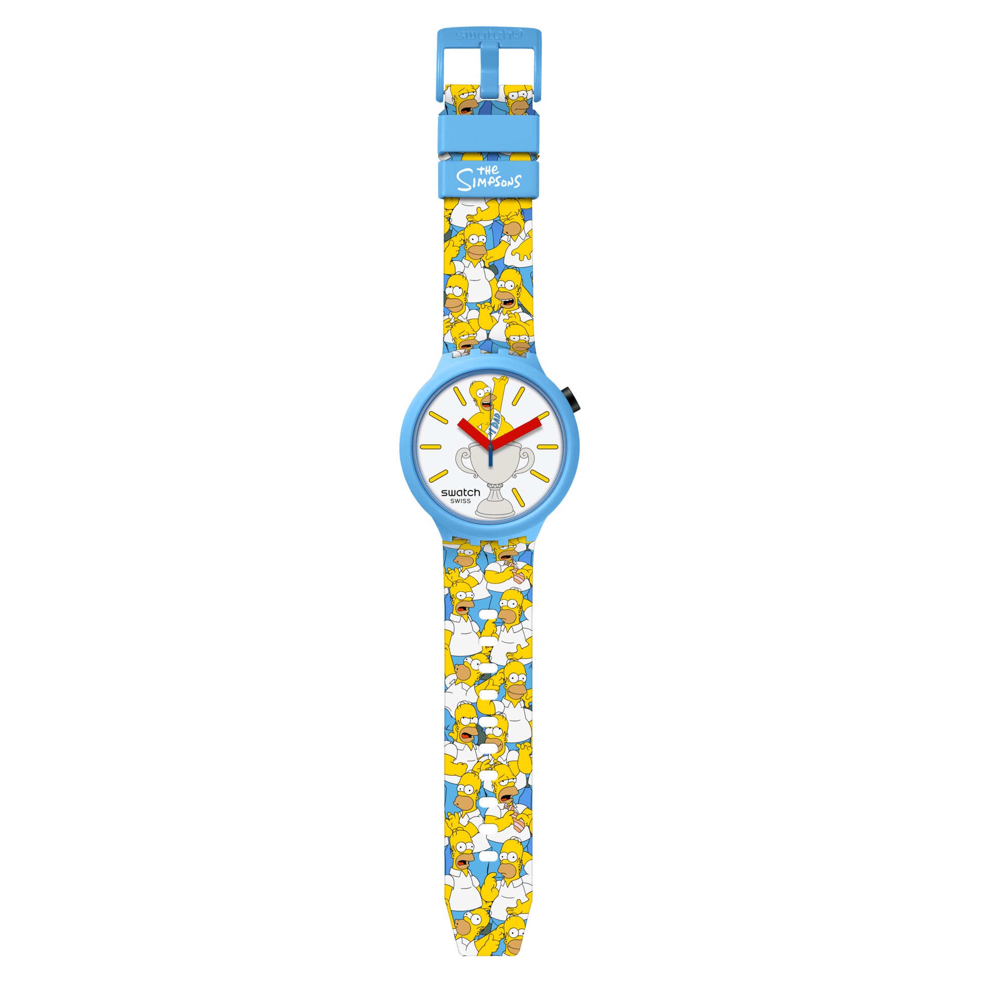 Reloj Swatch Colección The Simpsons: Best Dad Ever SB05Z100
