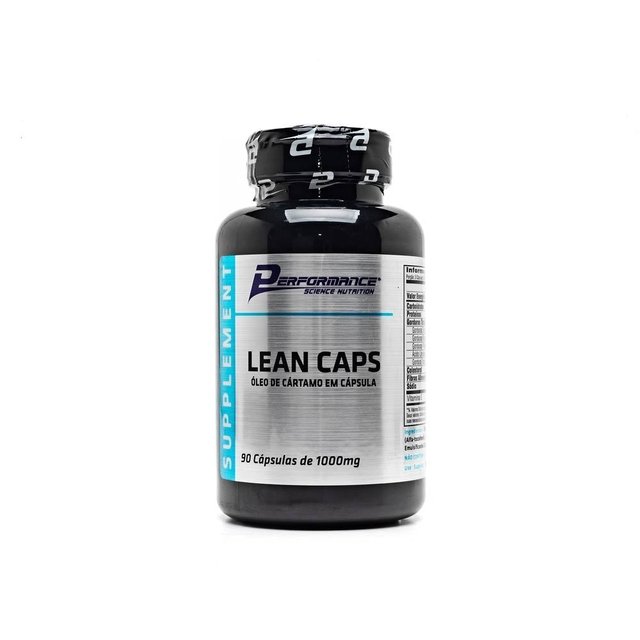 LEAN CAPS ÓLEO DE CÁRTAMO 90 CÁPSULAS PERFORMANCE NUTRITION