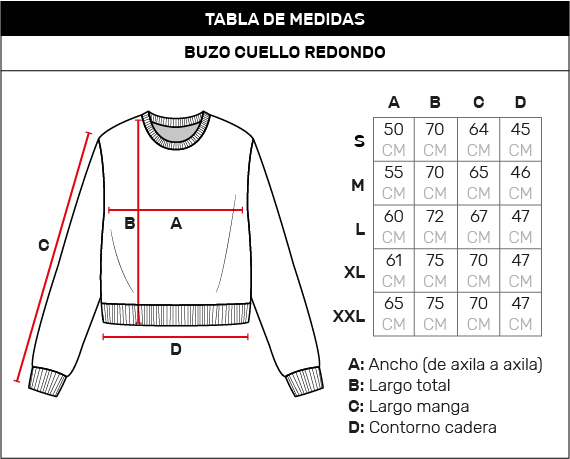 BUZO OVERSIZE ESTAMPADO DE RÚSTICO