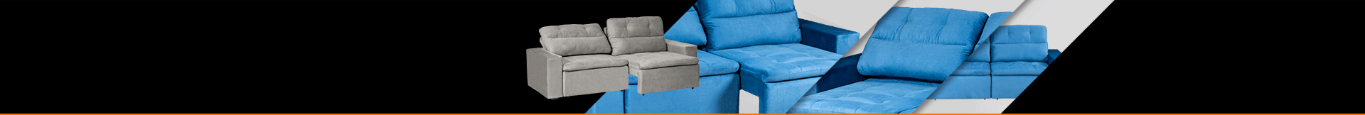 Sofás Retráteis | Maior Estoque de Sofás do País