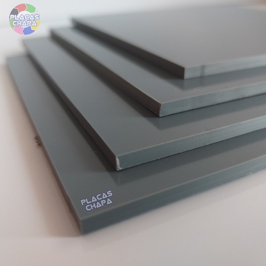 Placa PS Poliestireno Colorida 3mm X 100cm X 50cm