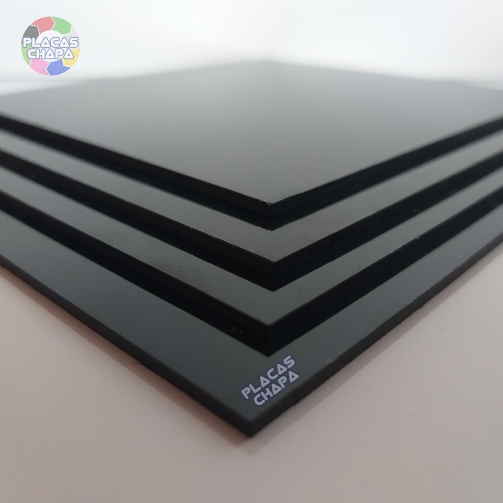 Placa PS Poliestireno Colorida 3mm X 100cm X 50cm