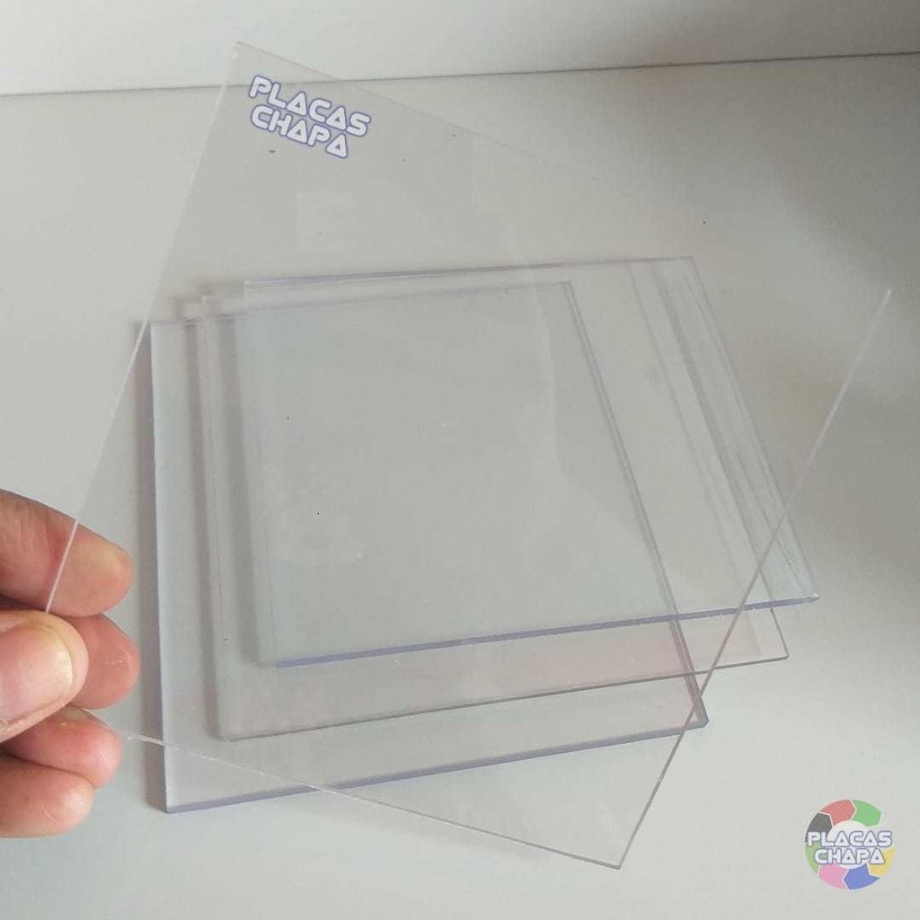 Placa PS Cristal Poliestireno 3mm