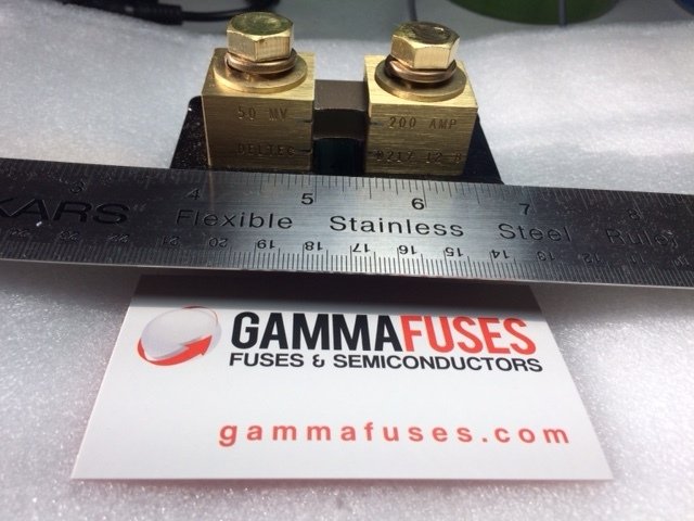 SHUNT DL17 200A 50mV DELTEC - Mardel Ingeniería