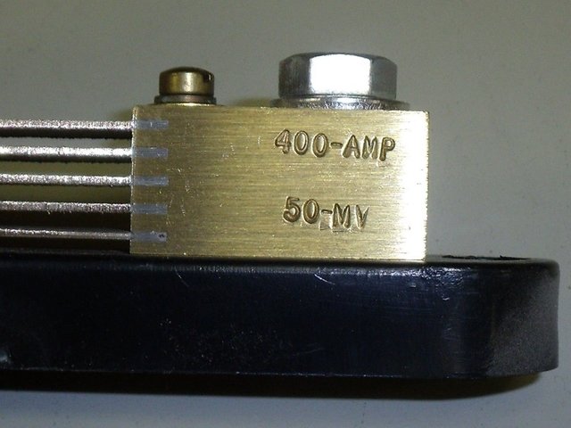 Shunt 400 Amperes 50milivolt Empro Origen Usa