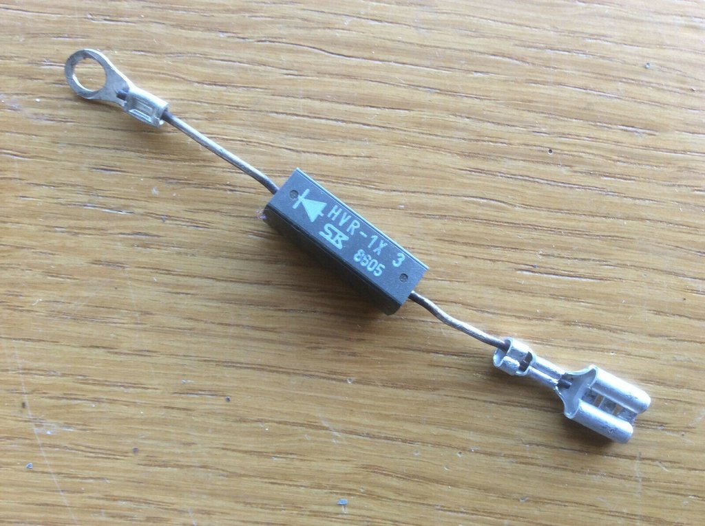 HVR-1X3 HVCA DIODO DE ALTA TENSION PARA HORNOS DE MICROONDAS