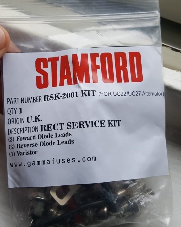 KIT DIODOS STAMFORD RSK2001 - Mardel Ingeniería