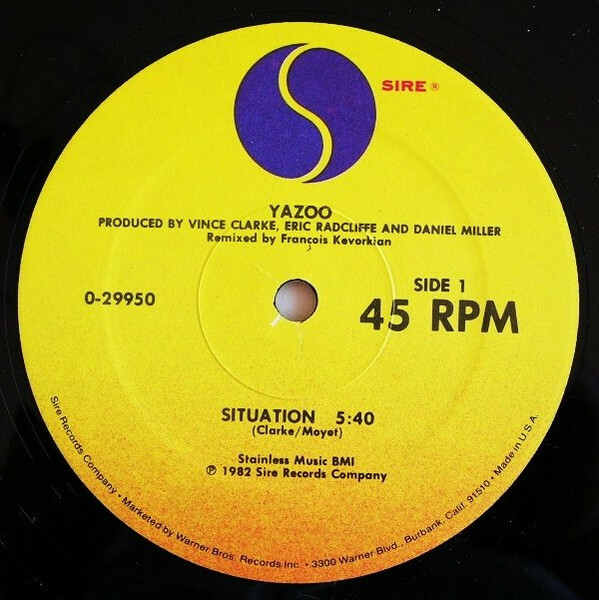 Yazoo - Situation 1982 Synth-pop - Abc Discos Vinil