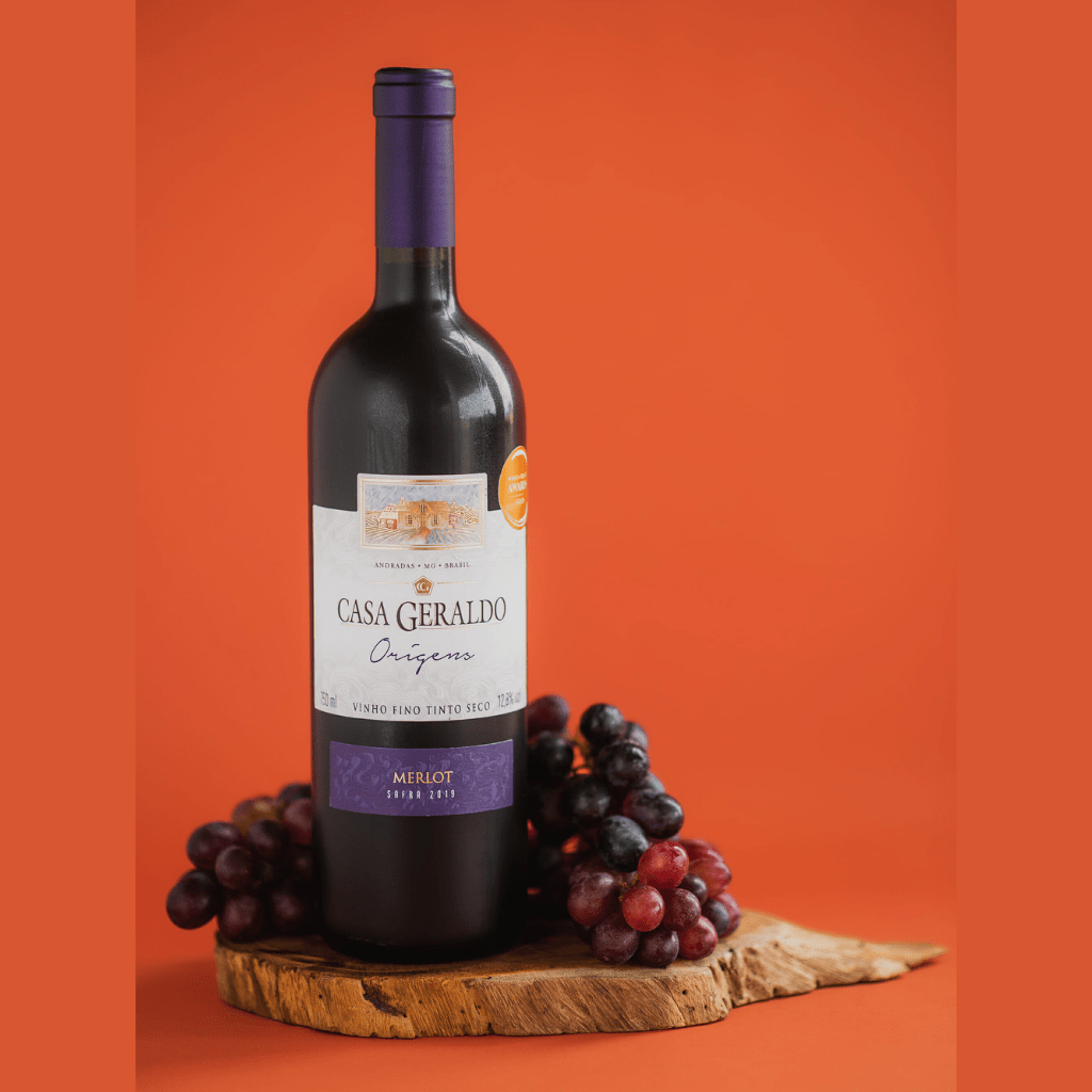 Vinho Casa Geraldo Origens Merlot - Fazenda Store