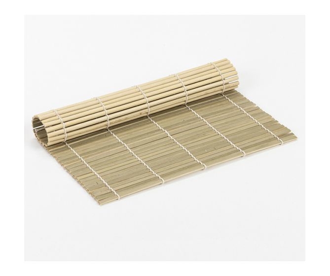 SUSHI MAT Y - Esterilla de Bamboo 24x24cm