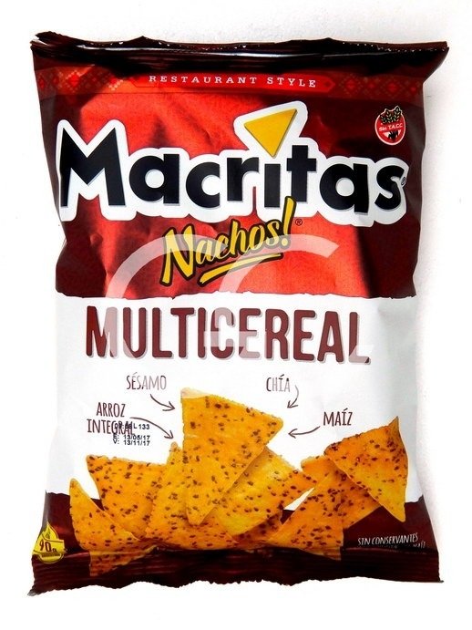 MACRITAS - Nachos Multicereal 90gr