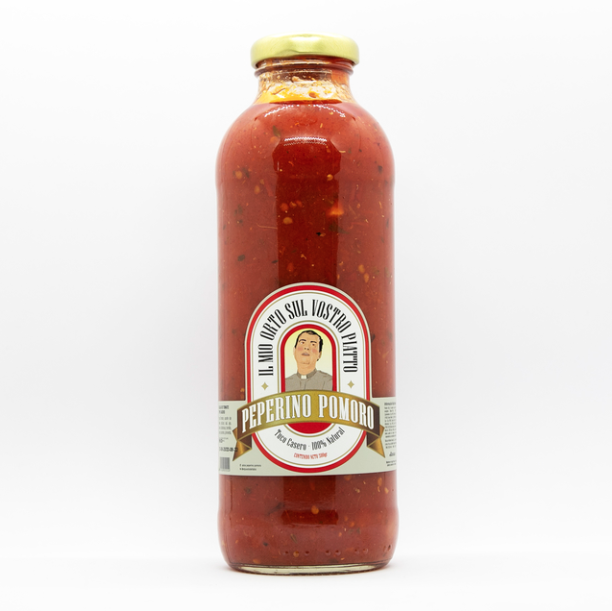 PEPERINO POMORO - Salsa de Tomate 100% Natural 500gr