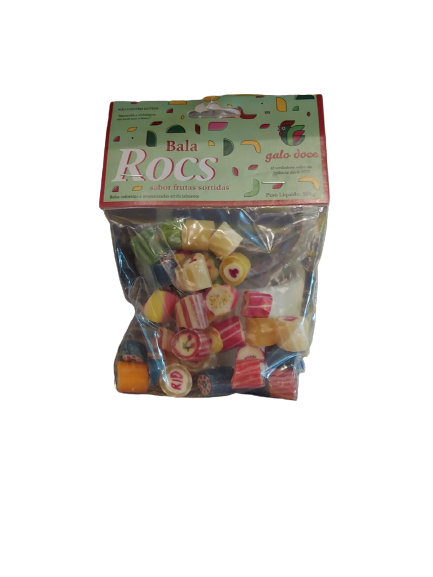 Bala Rocs Galo Doce - Doces Sader Nova Friburgo