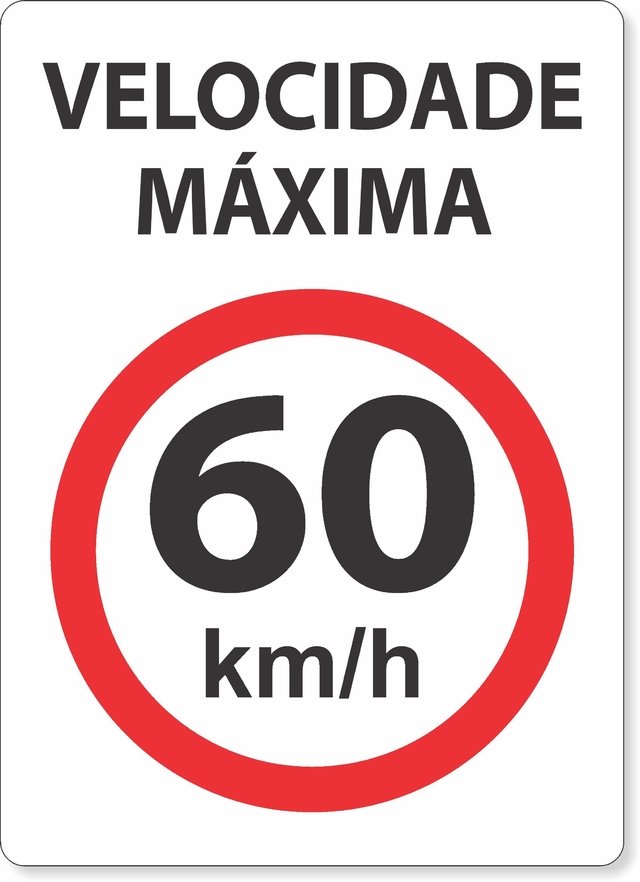 Adesivo velocidade máxima