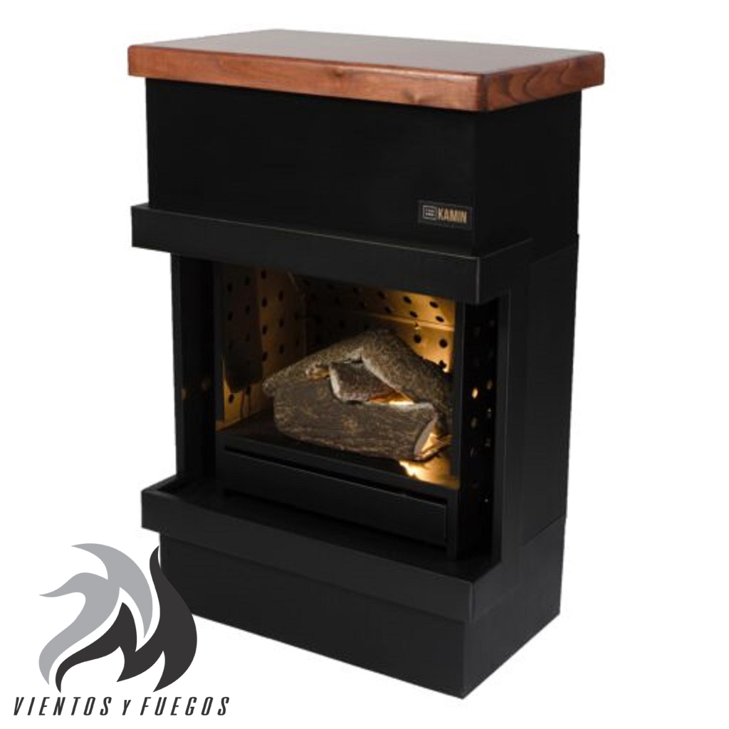 HOGAR METALICO KOMPAKT PARA LEÑOS A GAS
