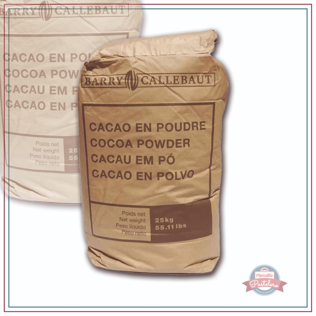 Cacao amargo | Barry Callebaut - 25Kg