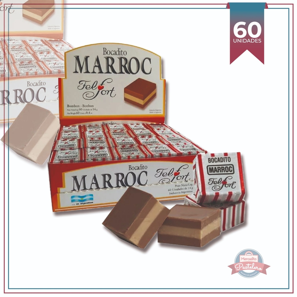 Bocadito Marroc | Felfort - MERCADITO PASTELERO