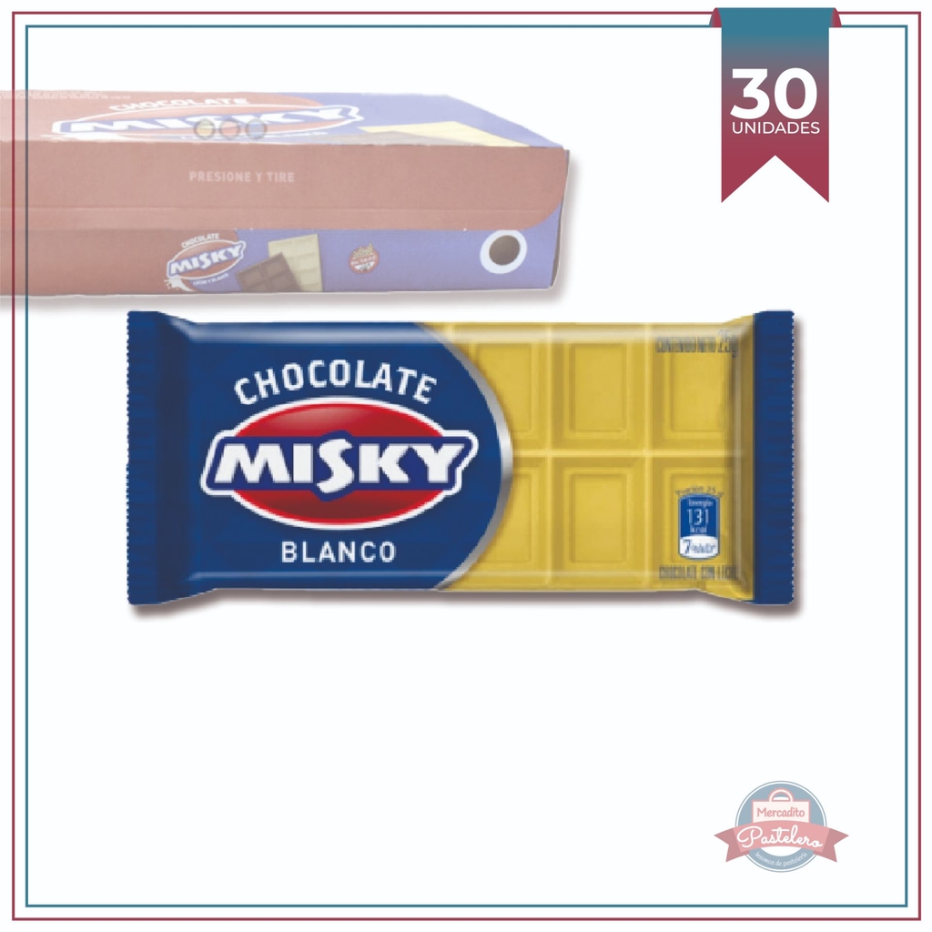 Chocolate blanco | Misky - MERCADITO PASTELERO