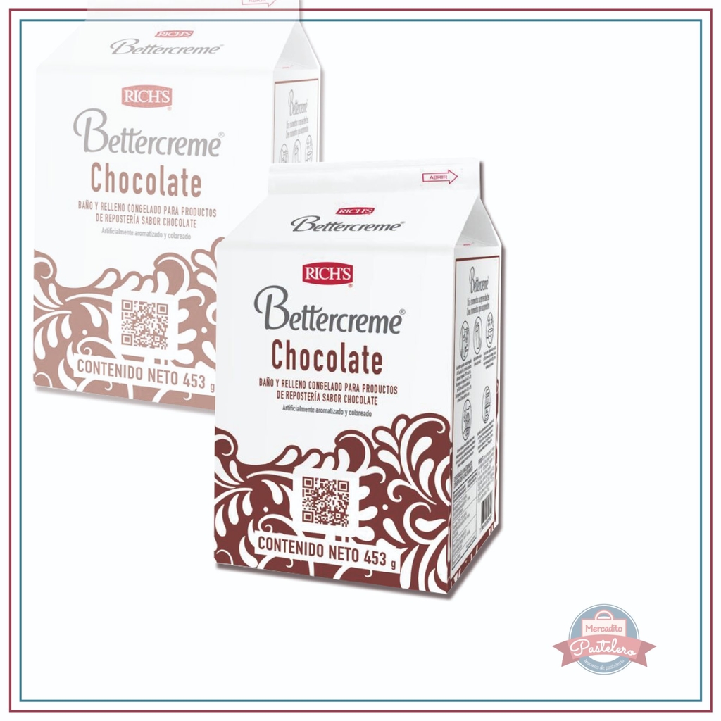 Bettercreme Chocolate | Richs - MERCADITO PASTELERO