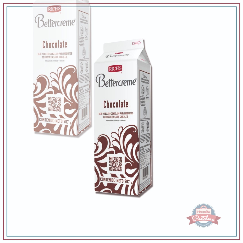 Bettercreme Chocolate | Richs - MERCADITO PASTELERO
