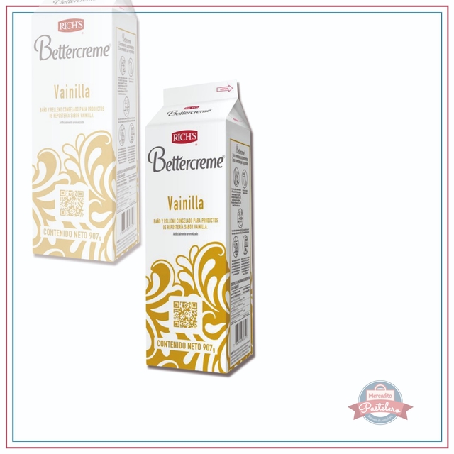 Bettercreme Vainilla | Richs - MERCADITO PASTELERO