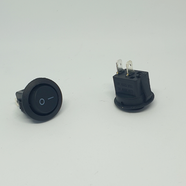 Tecla redonda 1 polo - Comprar en Electrónica TV Norte