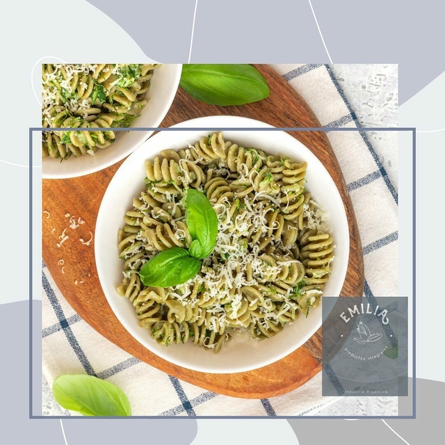 Fideos Fusilli Integrales, Emilia - Brotes de Amaranto